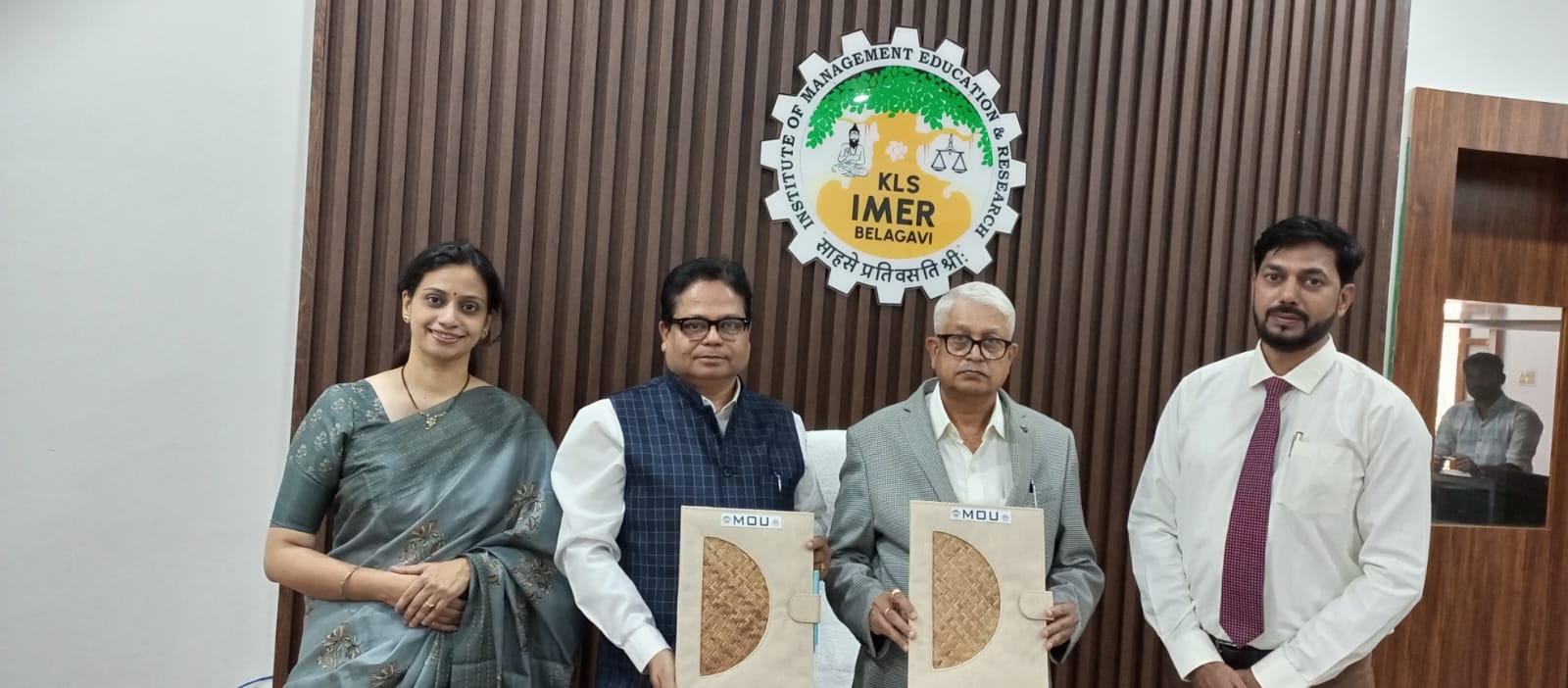 KLS IMER signs MoU with CSIBER, Kolhapur